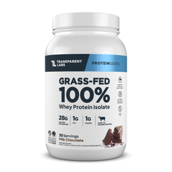 Grass-Fed Whey Protein Isolate – Transparent Labs