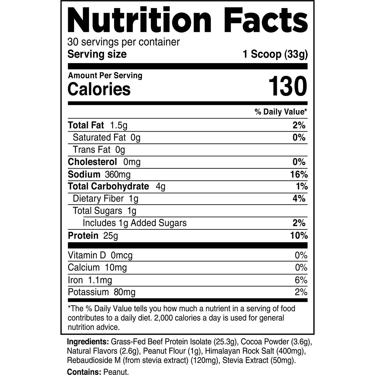 Grass-Fed Beef Protein Isolate – Transparent Labs