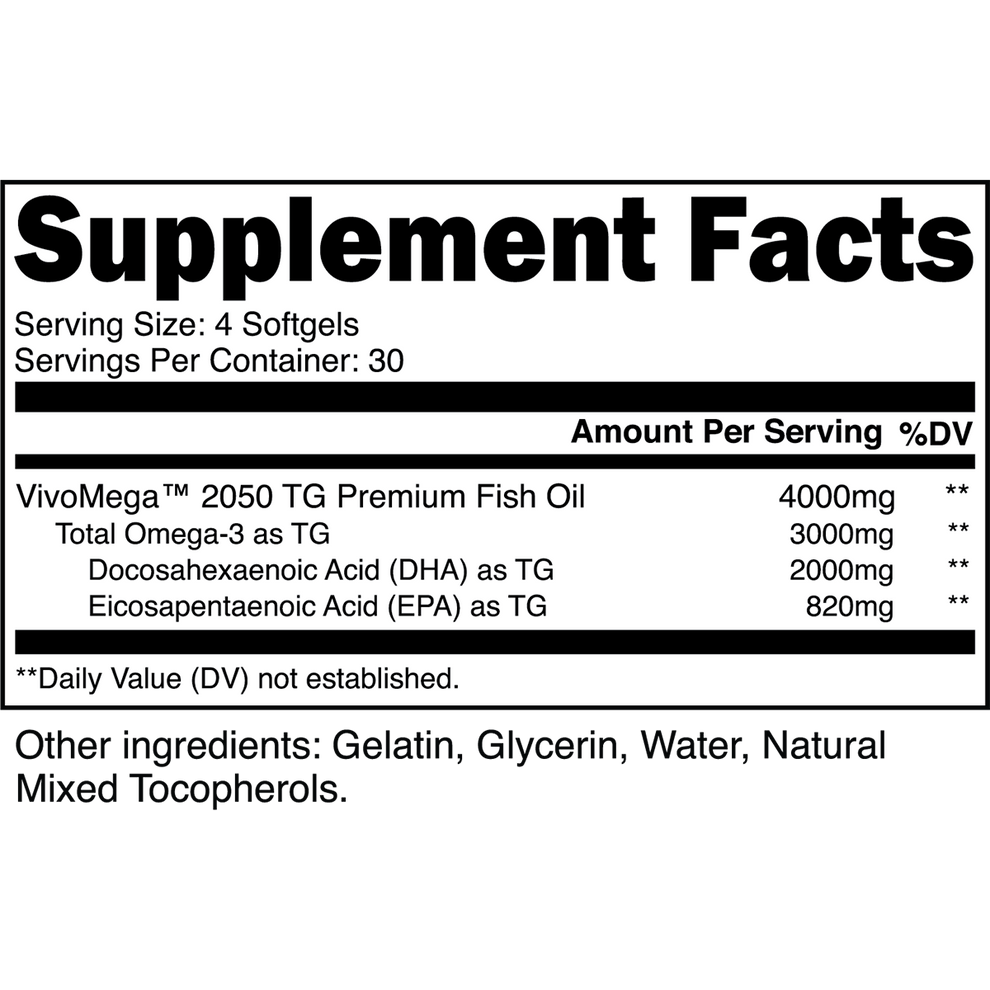 Omega-3 Supplement | 3,000 mg | Sustainably Sourced – Transparent Labs