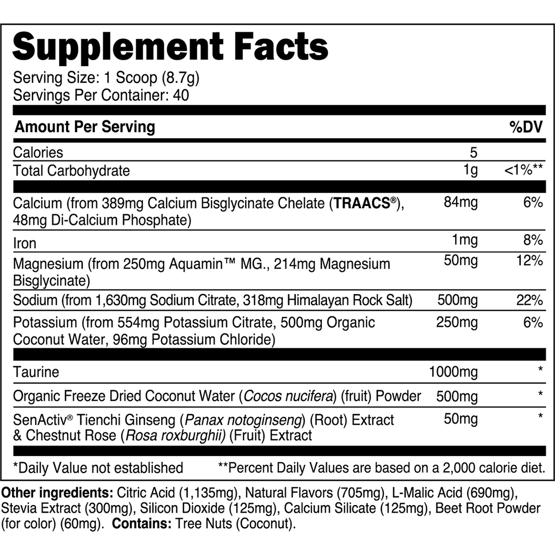 Hydrate by Transparent Labs – Clean Electrolyte Powder