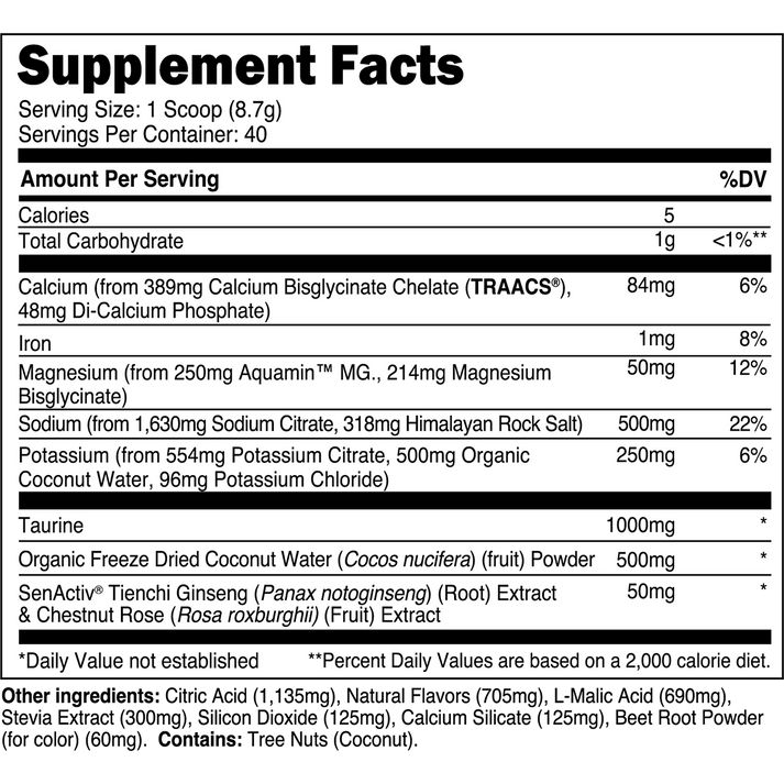 Clean Electrolyte Powder | Hydrate by Transparent Labs