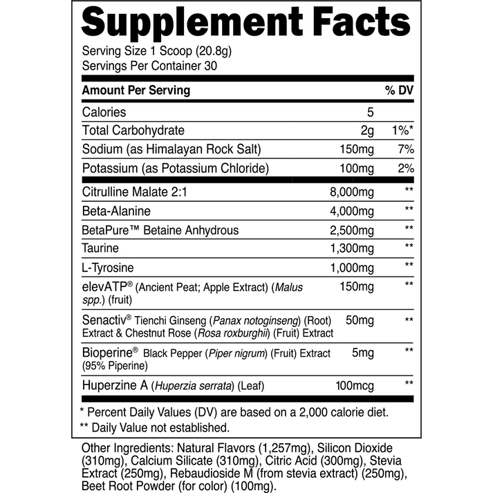 Non Stim Pre-Workout | Transparent Labs Stim Free Pre-Workout