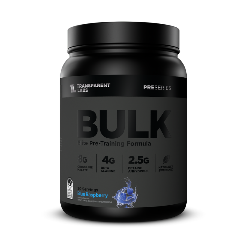 Bulk Black Pre-Workout by Transparent Labs