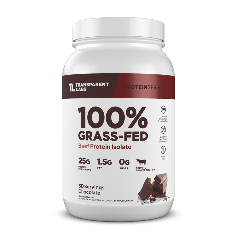 Grass-Fed Beef Protein Isolate – Transparent Labs