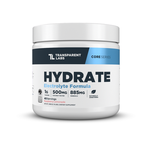 Clean Electrolyte Powder | Hydrate by Transparent Labs