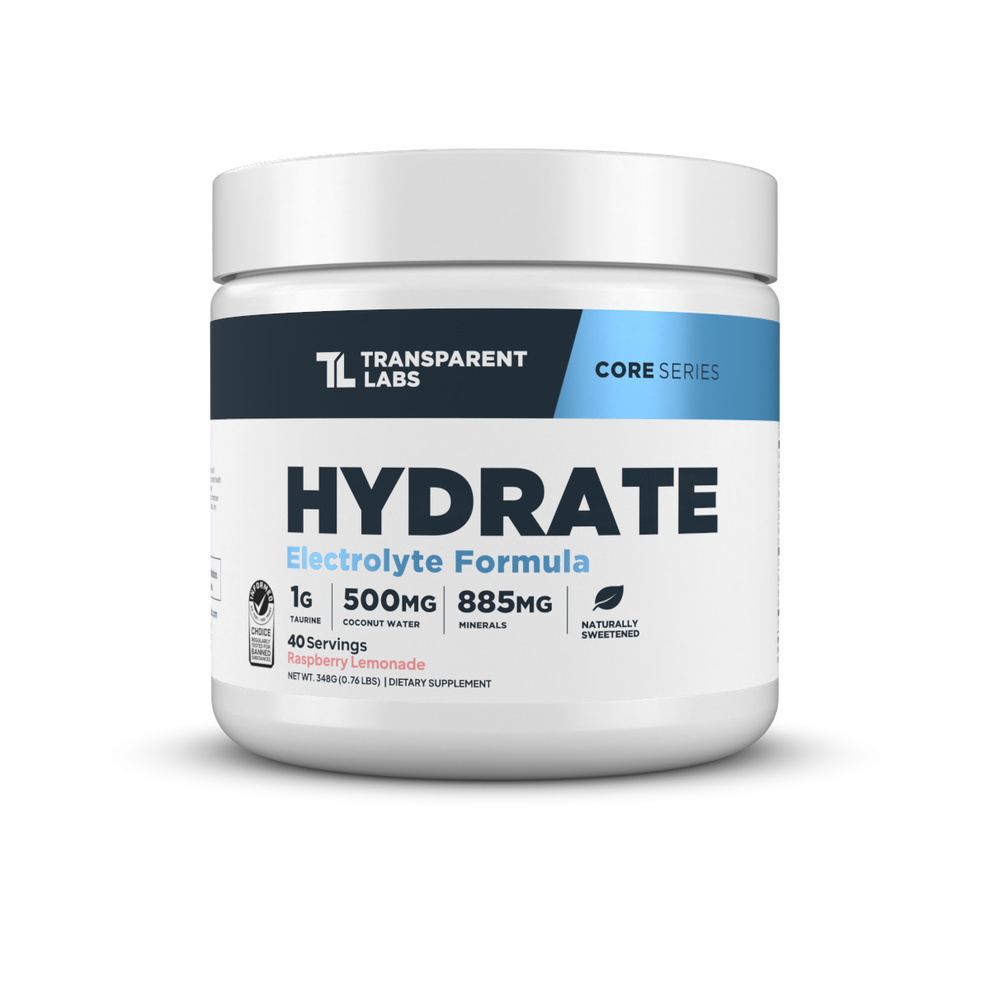 Clean Electrolyte Powder | Hydrate by Transparent Labs