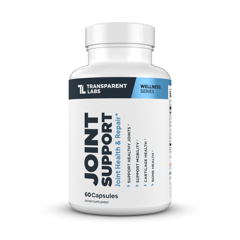 Joint Support Supplement for Joint Relief | 60 Capsules – Transparent Labs