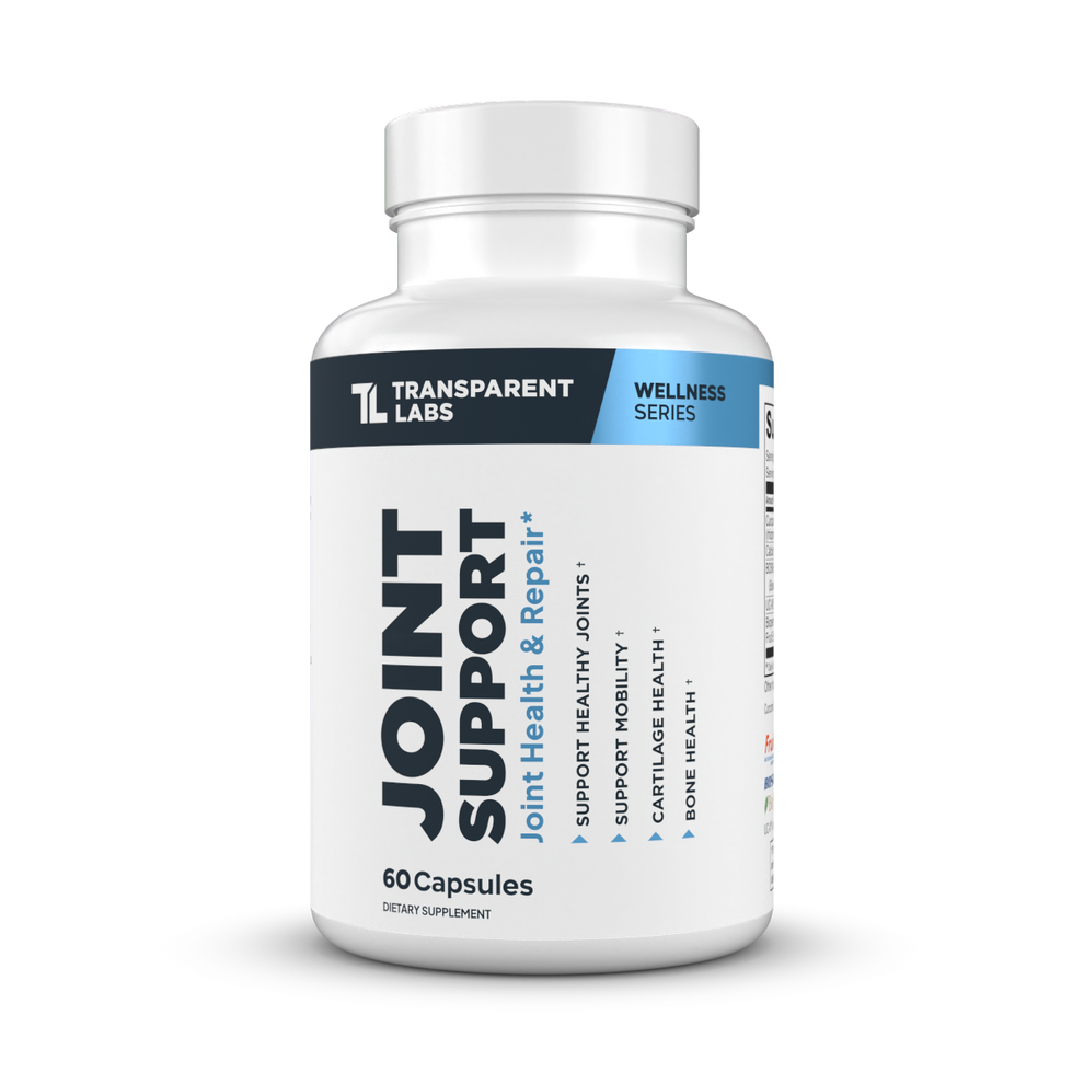Joint Support Supplement for Joint Relief | 60 Capsules – Transparent Labs