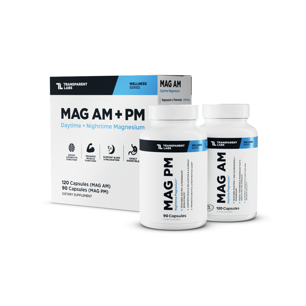 Advanced Magnesium Supplement | Transparent Labs Mag AM + PM
