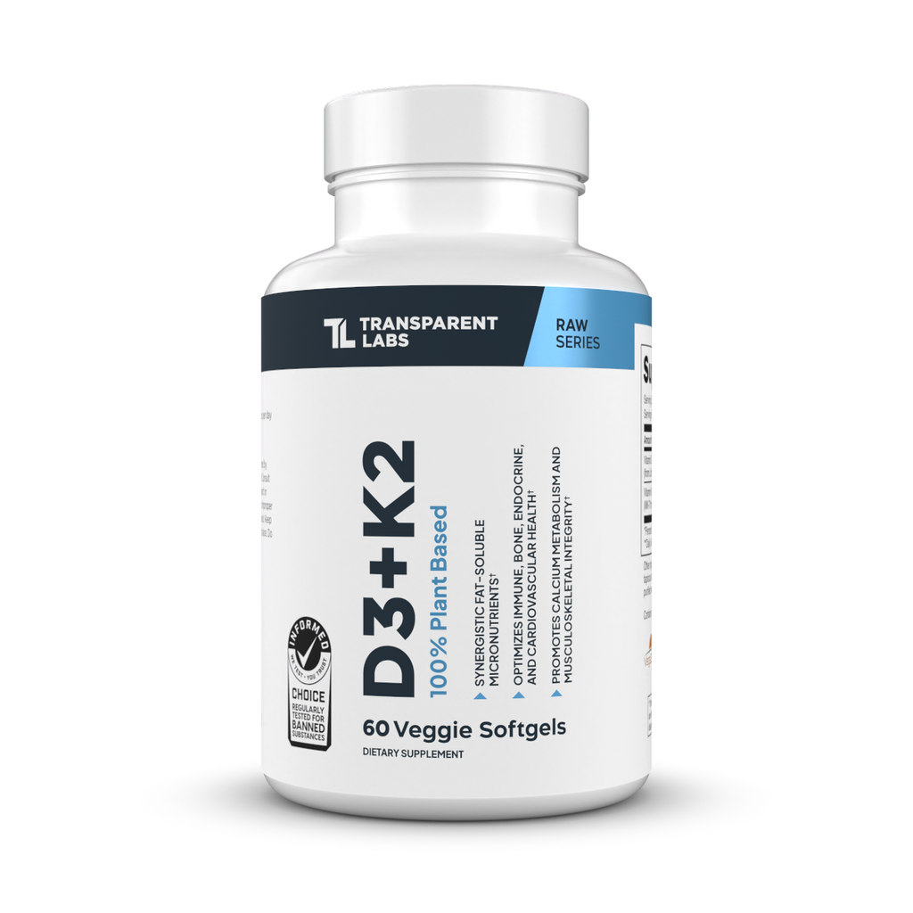 Vitamin D3 + K2 Benefits: Why They Work Best Together – Transparent Labs